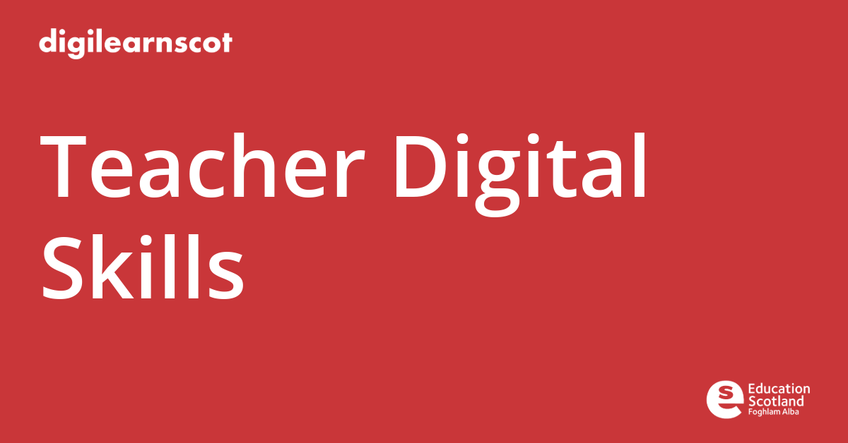 Teacher Digital Skills – DigiLearn