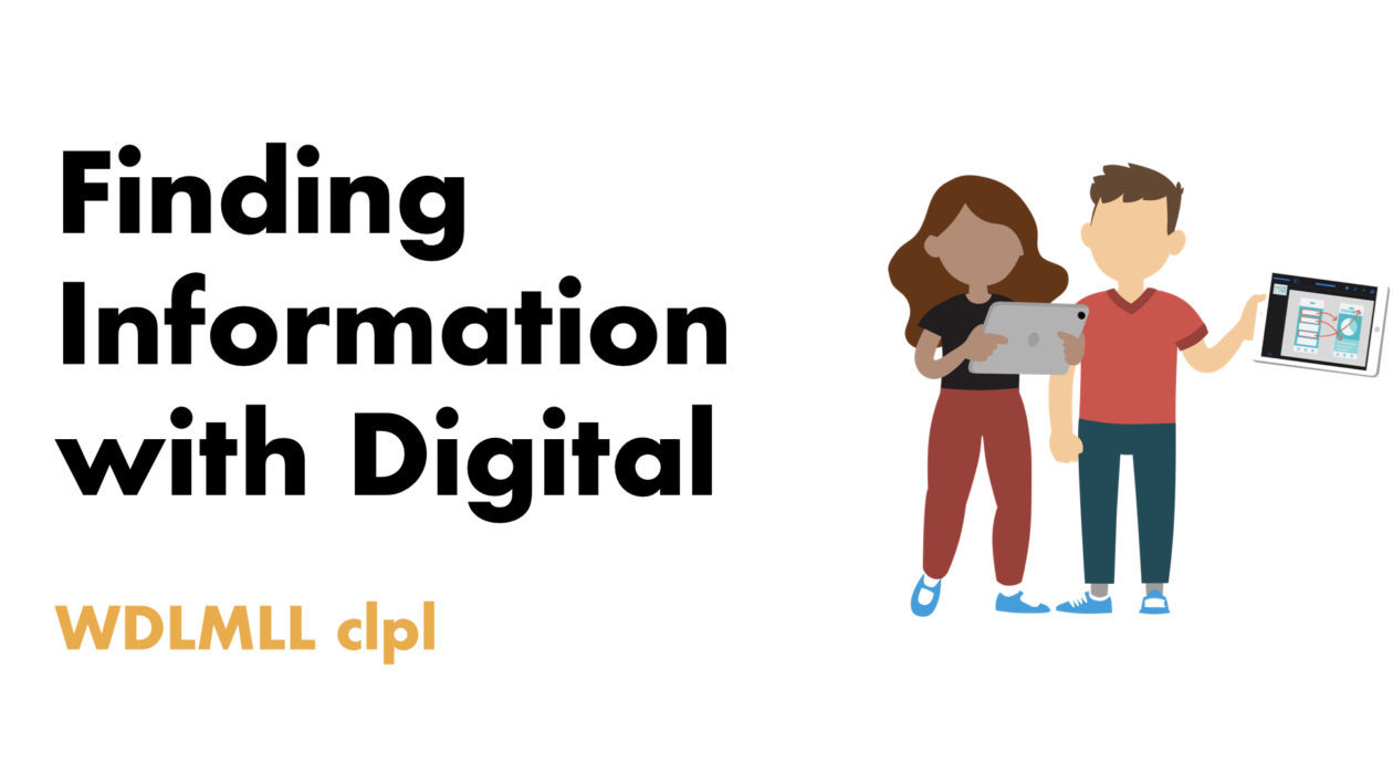 DigiLearnScot – Finding Information with Digital – Perth and Kinross Digital CLPL Site