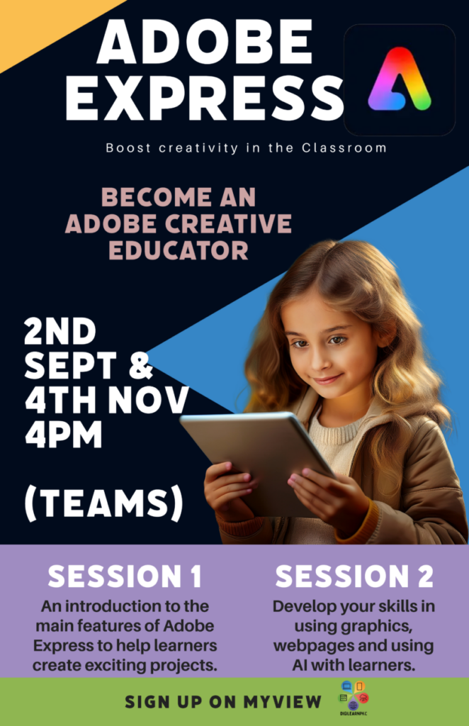 Adobe Express – Perth and Kinross Digital CLPL Site