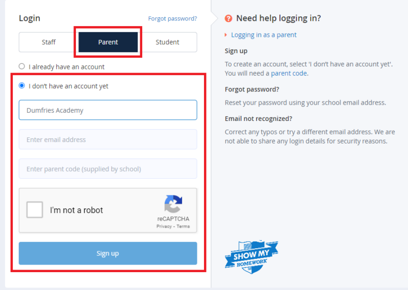 Satchel One – Dumfries Academy