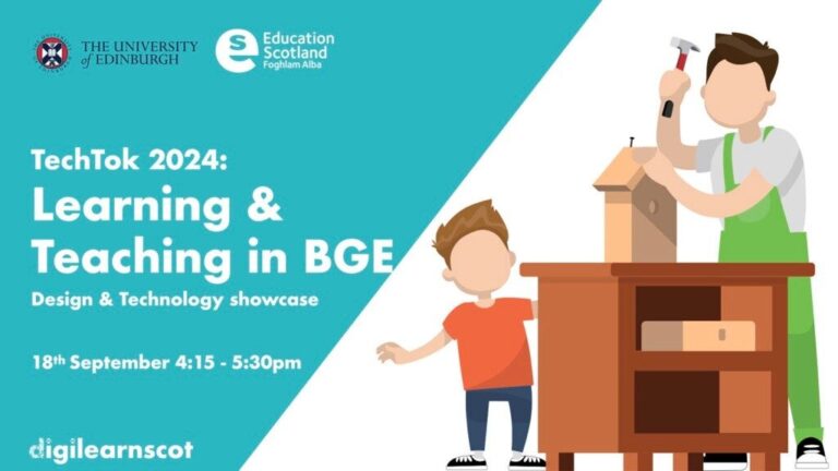 TechTok 2024: Learning and teaching in the BGE – Design and Technology ...