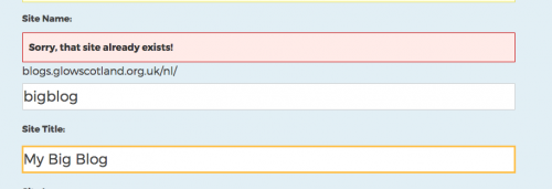Creating a blog | Glow Blog Help