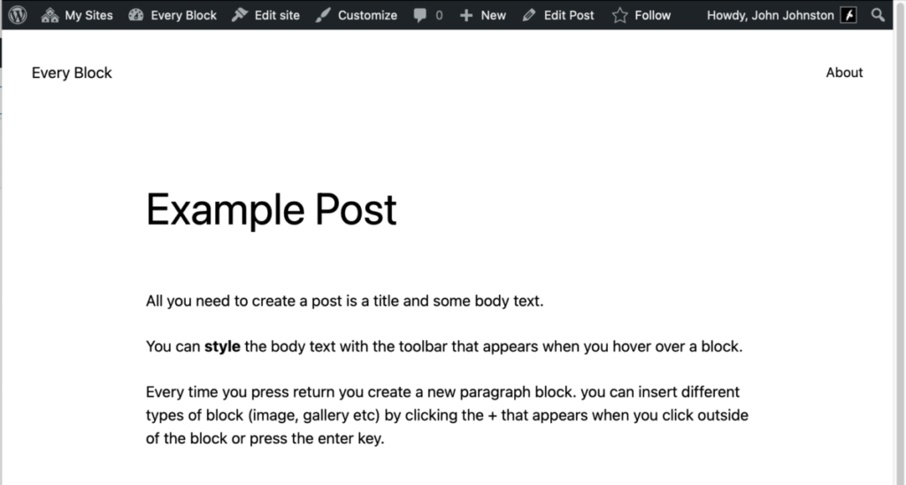 Creating a Post | Glow Blog Help