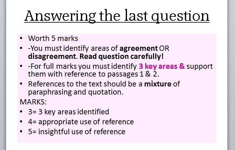 Reading for Understanding, Analysis and Evaluation | Hillhead High ...