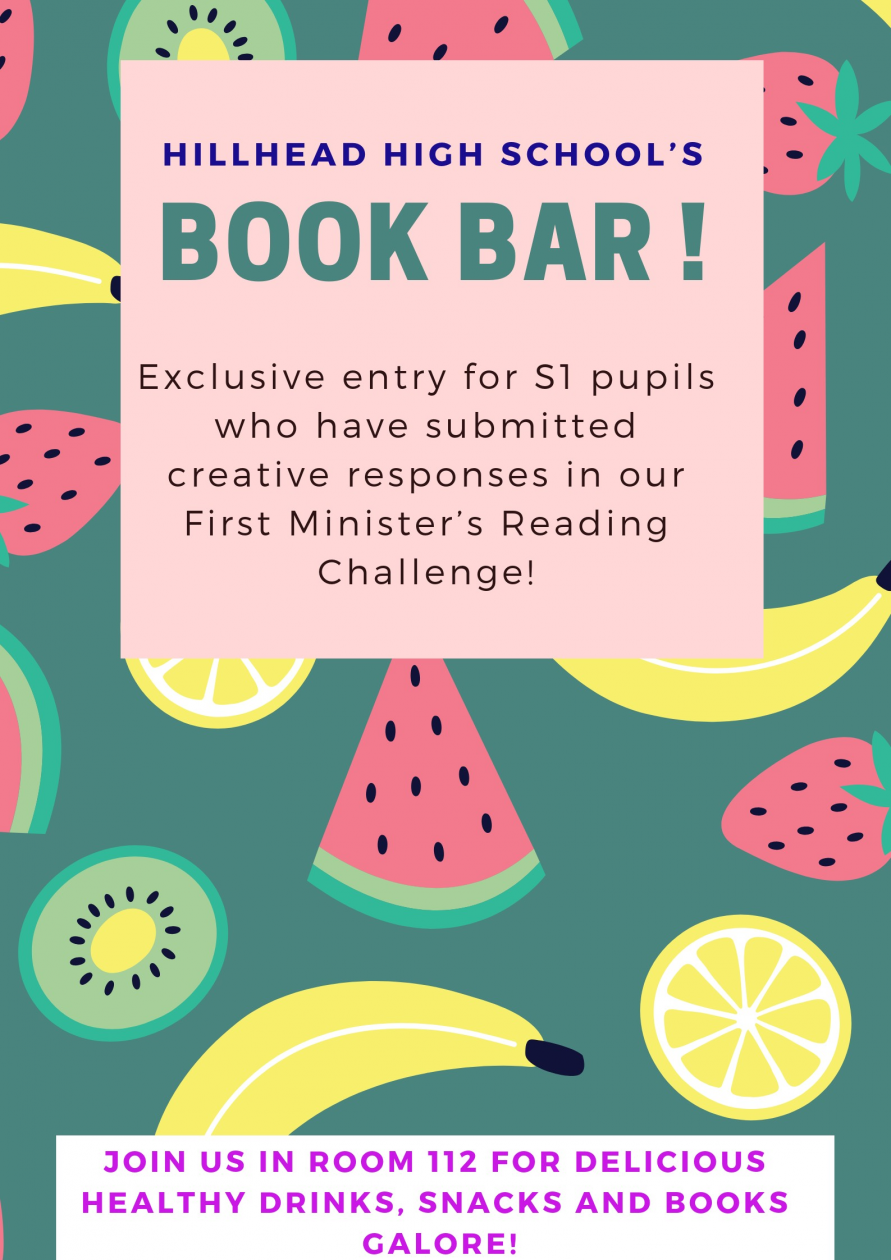 Hillhead’s Healthy Book Bar! | Hillhead High School English Department