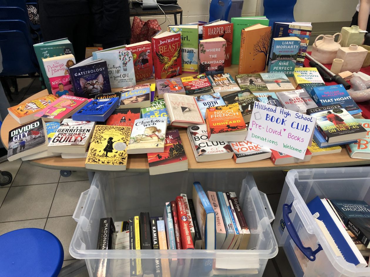 Our Community Book Drive and Book Bakery | Hillhead High School English ...