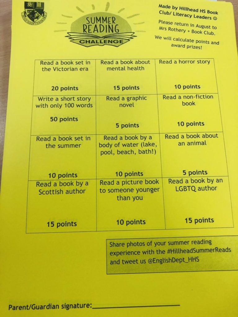 Hillhead High School English Department