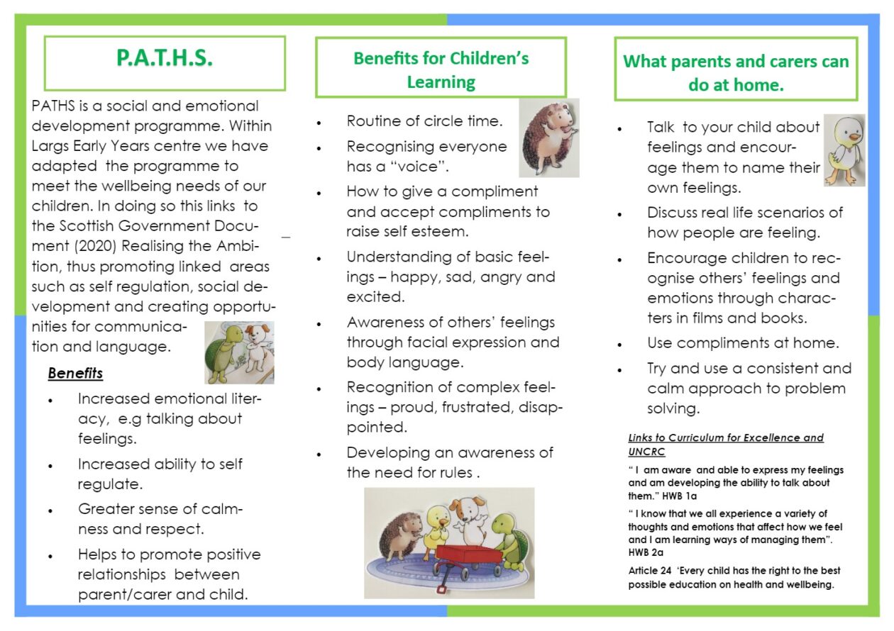 PATHS | Largs Early Years