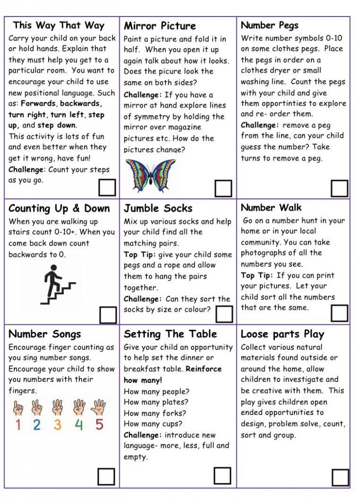 Nursery Numeracy Activities Learning At Moorfoot Primary School Nursery Numeracy Activities Learning At Moorfoot Primary School