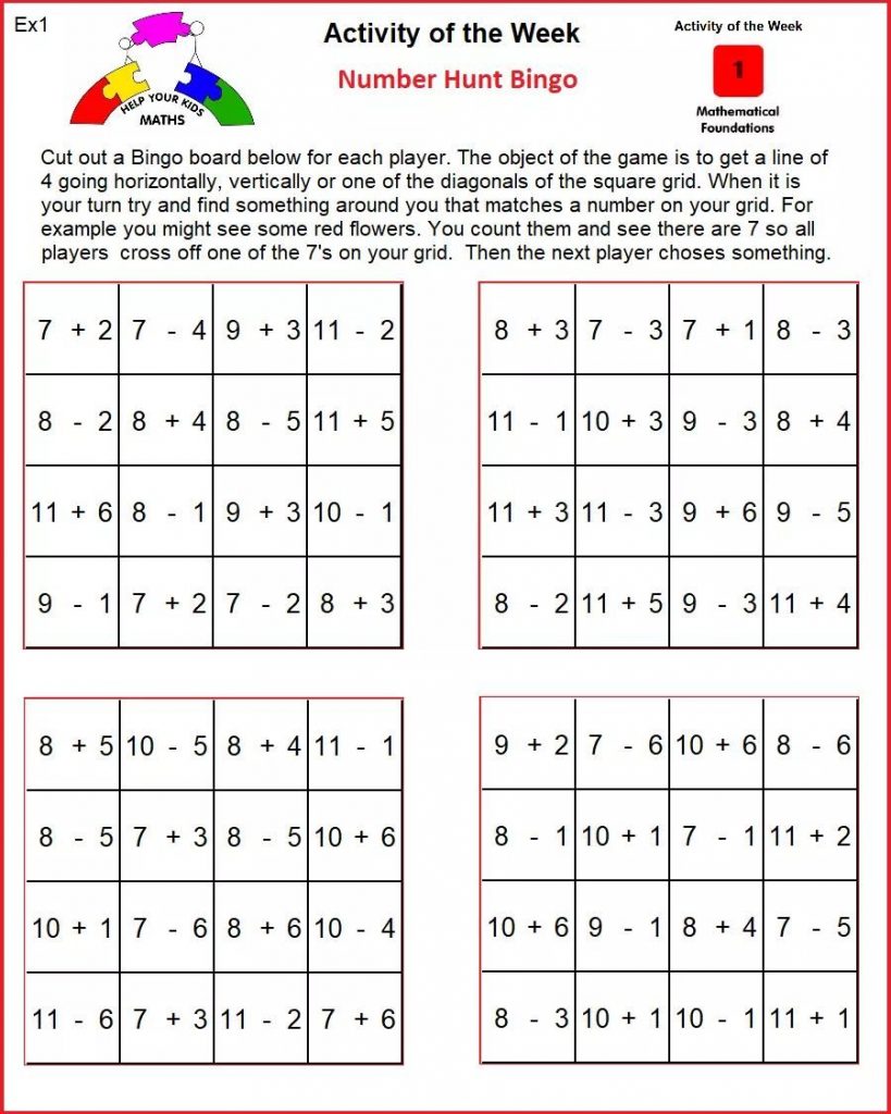 Numeracy At Home | Learning at Moorfoot Primary School