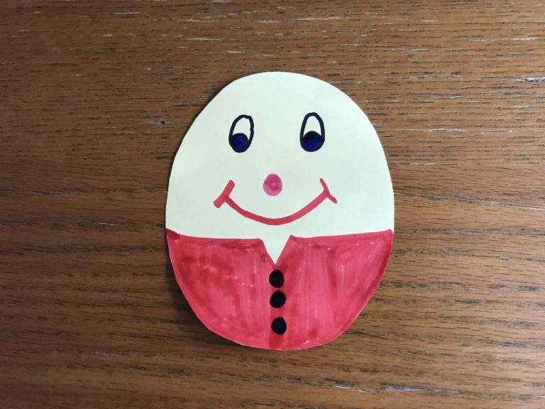 Make a Handsome Humpty Dumpty with Angela