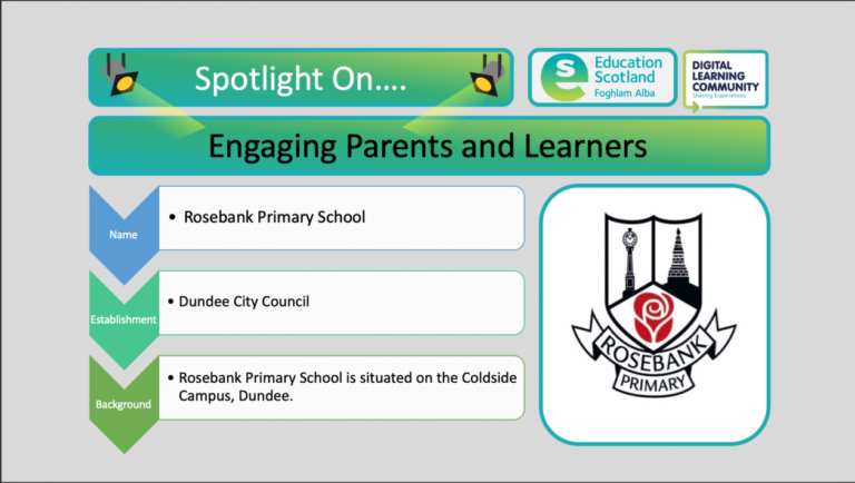 Rosebank Primary School – Engaging Parents and Learners – TEST