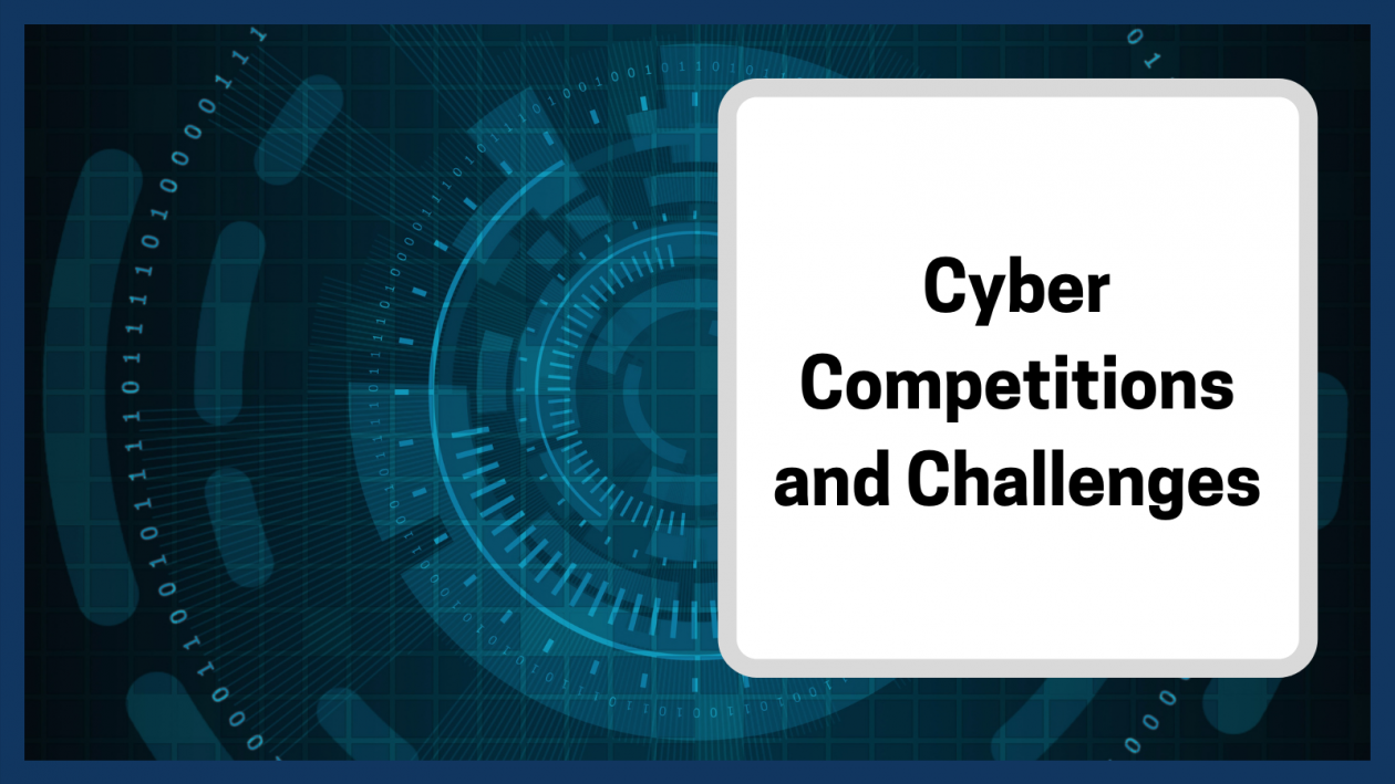 Cyber Competitions and Challenges – TEST