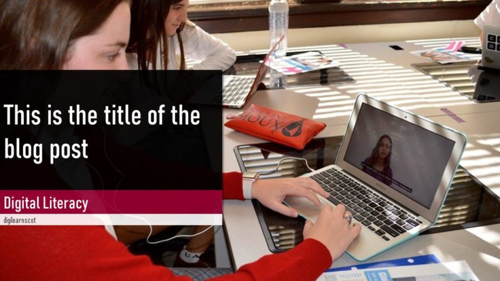 ALL – my learning example