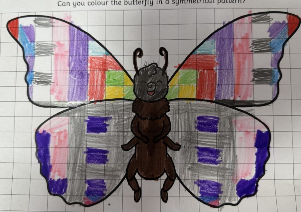 Room 6 Beautiful Butterflies and Super Symmetry!