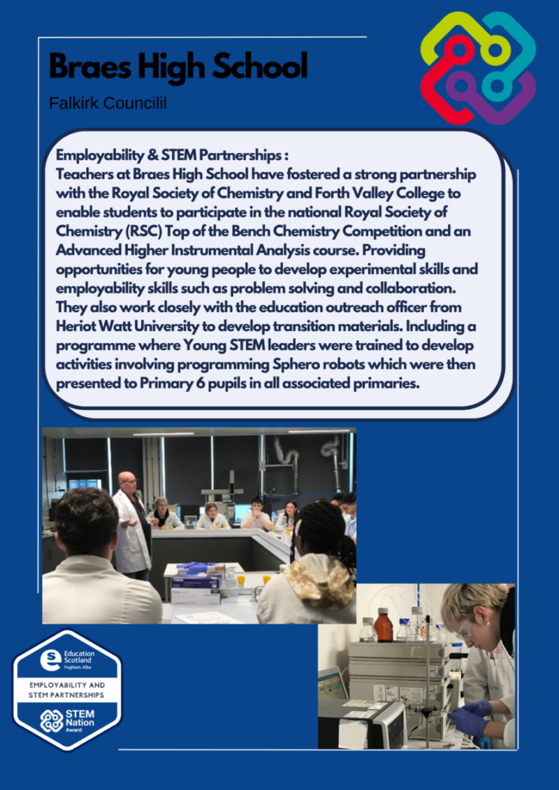 Employability and STEM partnership support – STEM Nation