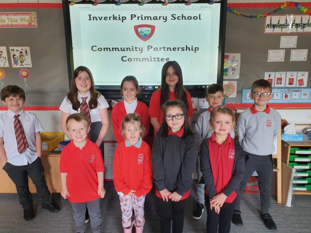 Community Patrnerships | Inverkip Primary School and Nursery Class