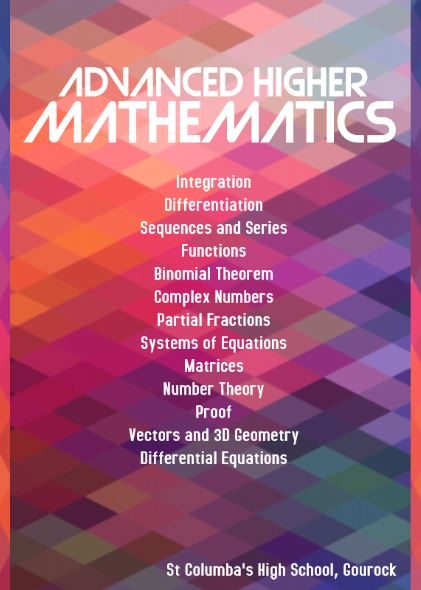 Adv Higher | SCHS Maths & Numeracy
