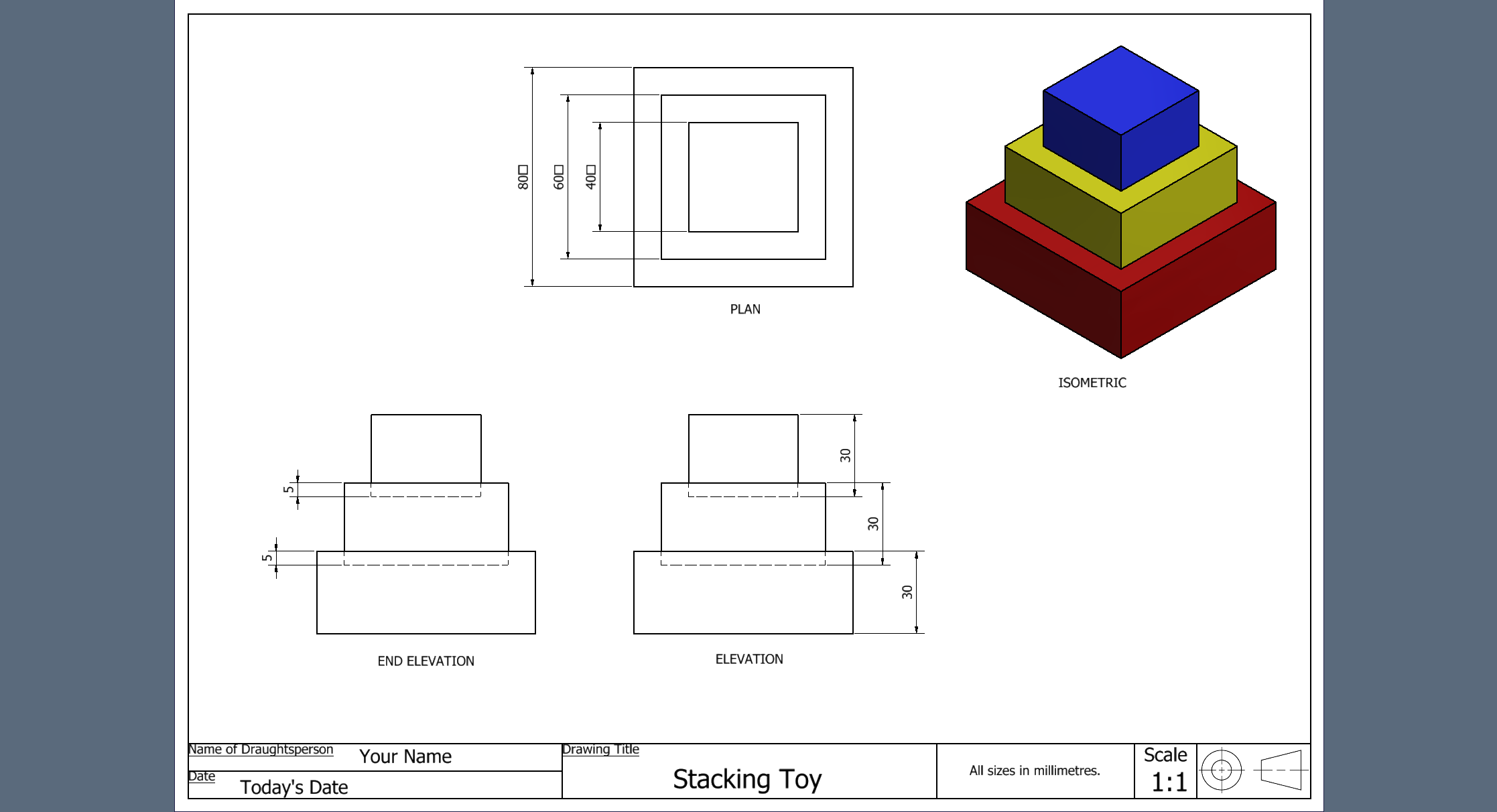 Stacking Toy | SCHS Design & Technology Department