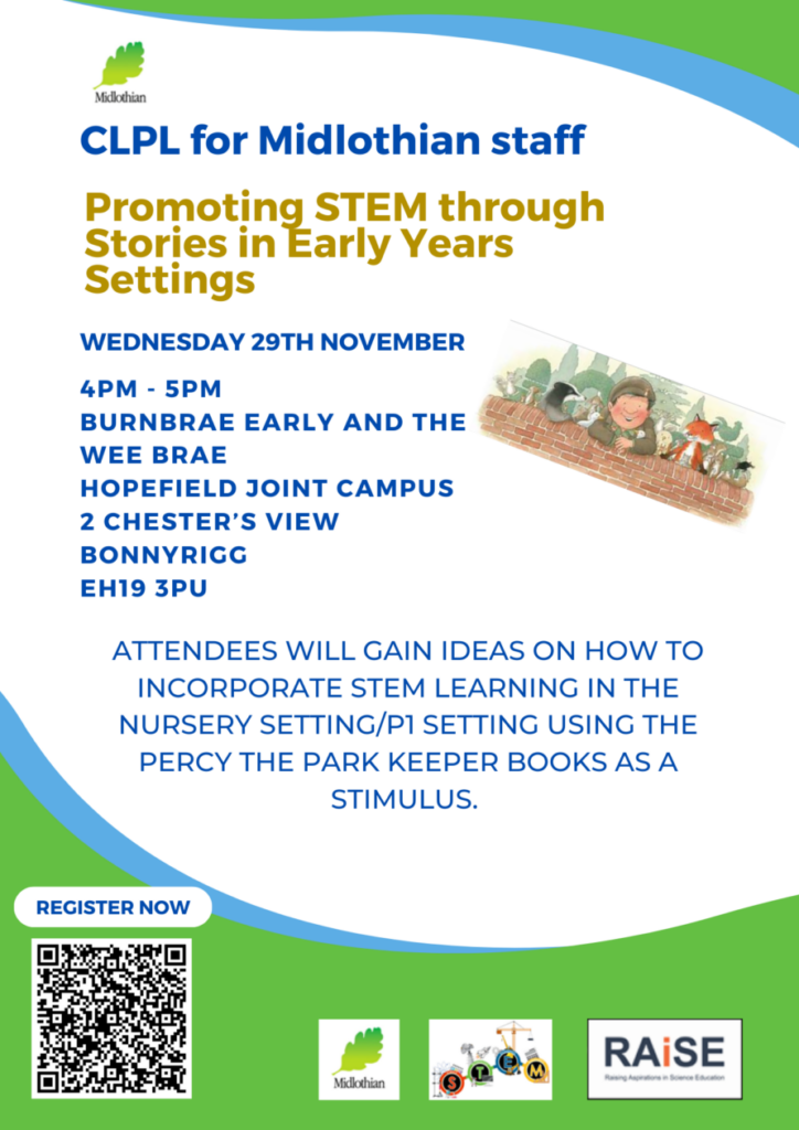 Promoting STEM through stories in Early Years settings | @Midlothian_STEM