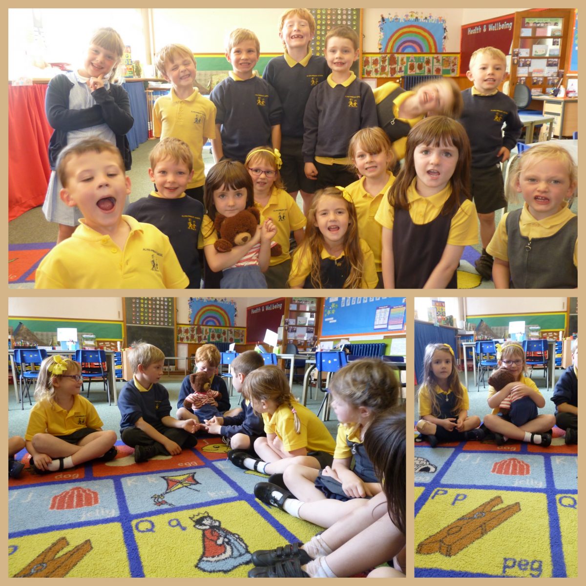 Charlie, our travelling class bear