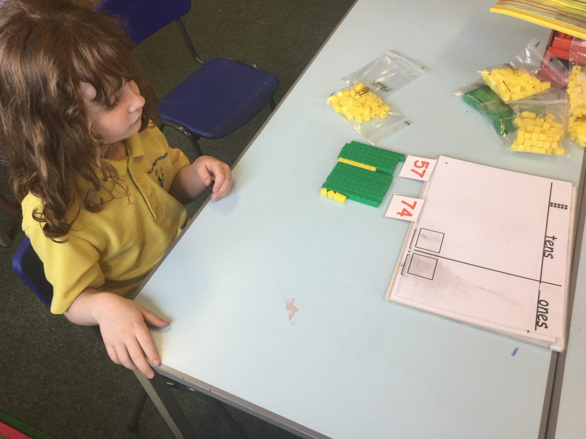 Grouping and place value work