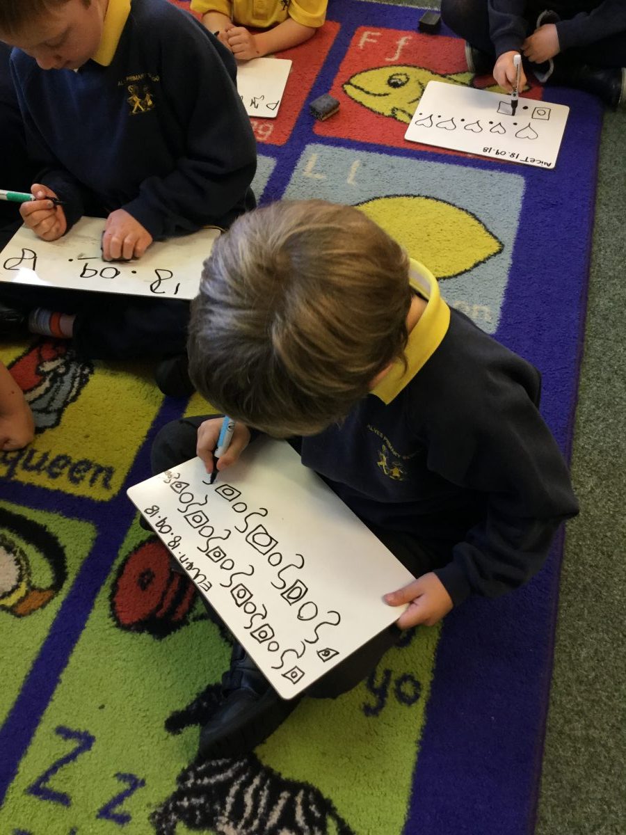 Creating continuous patterns