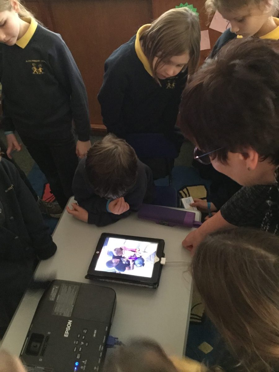 UNA learning about Bunono School in Uganda