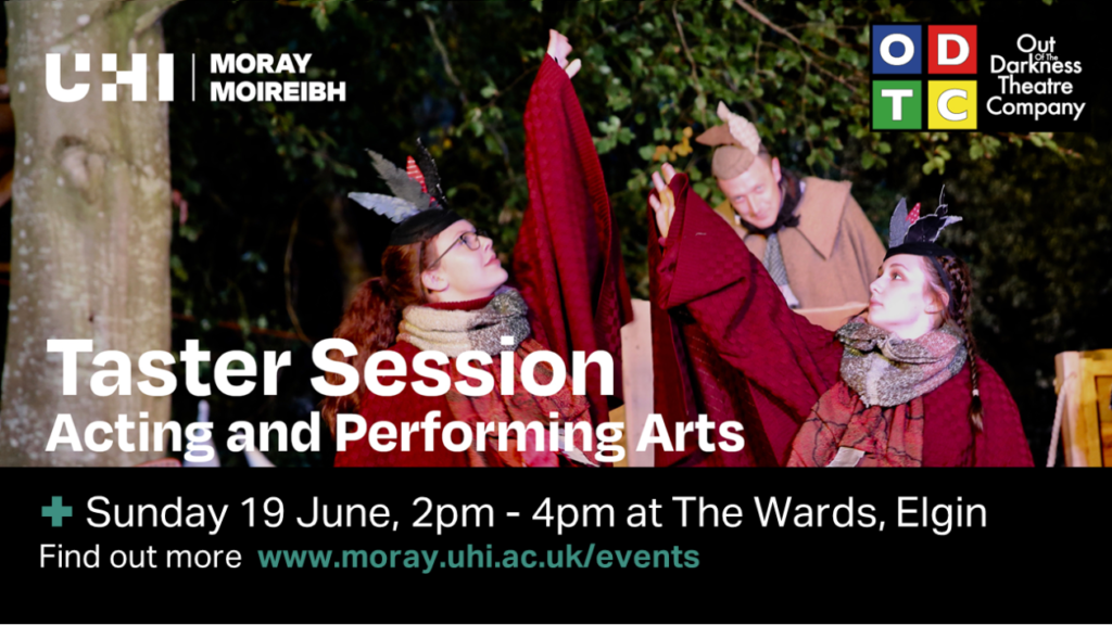 UNI Taster Session Acting & Performing Arts | Keith Grammar School