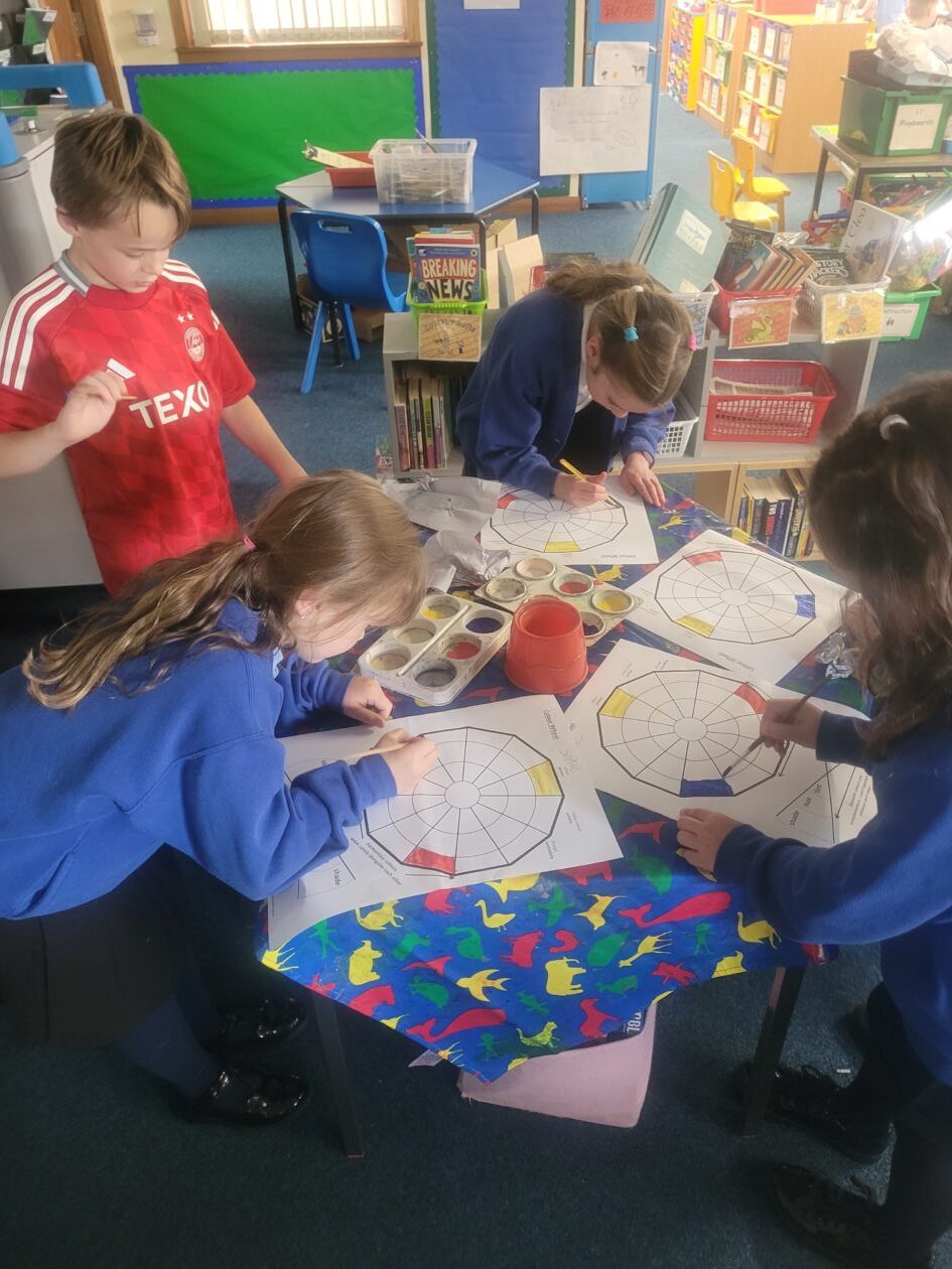 Reading Leaders and Exploring Colour | Welcome to Newmill Primary Blog