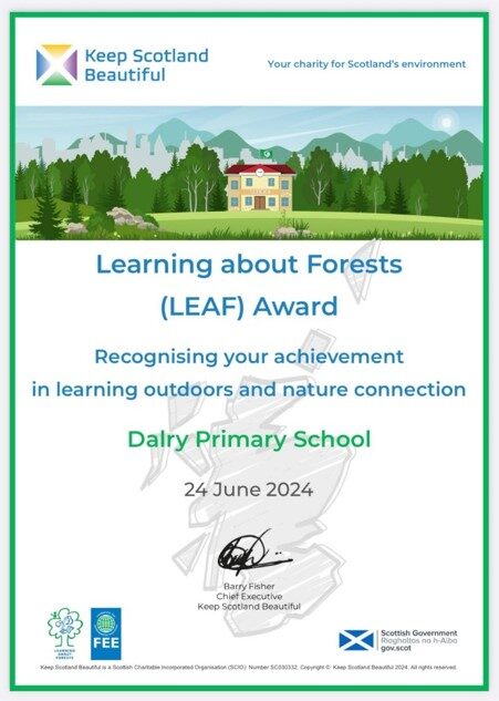 LEAF Award | Dalry Primary School