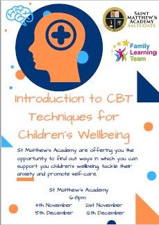 Introduction to CBT techniques for children’s wellbeing – St Matthew's ...
