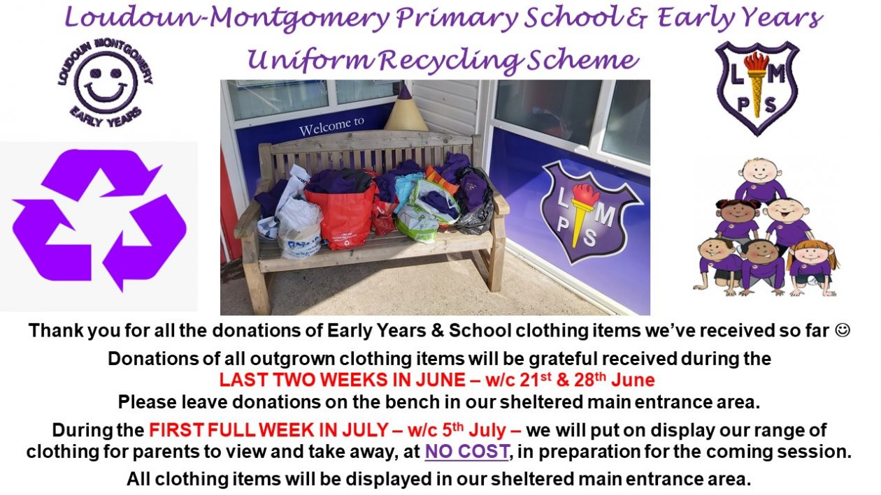 Uniform | Loudoun-Montgomery Primary and Early Years