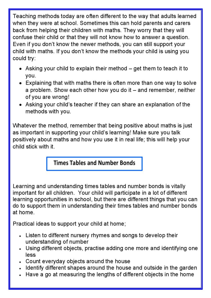 Numeracy and Mathematics Guidelines | Moorpark Primary