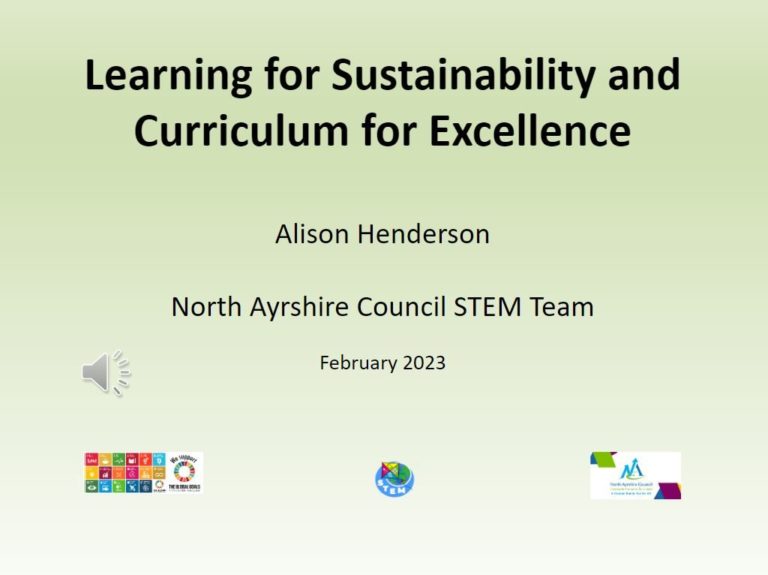 Learning For Sustainability in Education | NAC STEM Hub