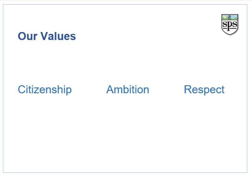 Vision, Values and Aims – Springside Primary School