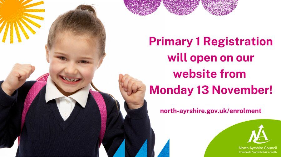 Primary One Registration November 23 | St John's Primary and Early Years