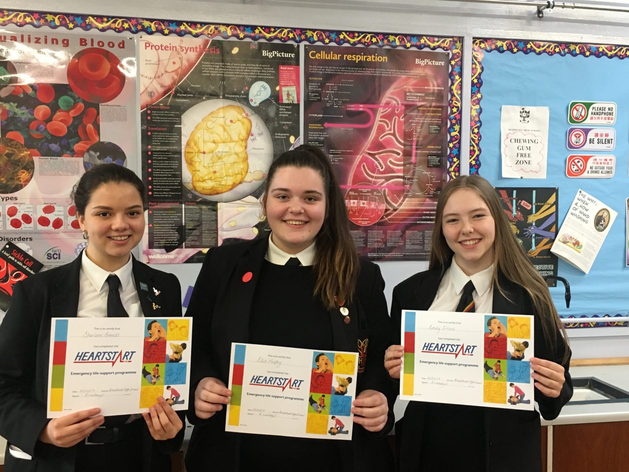 HEART START | Braidhurst High School