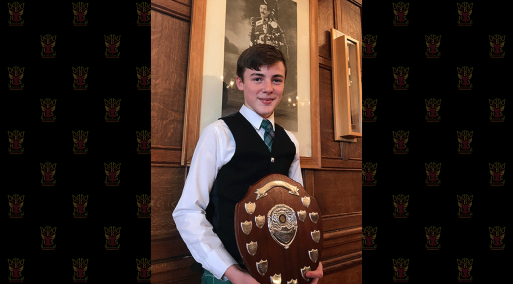 CAMERON MAY – PIPING SUCCESS | Braidhurst High School