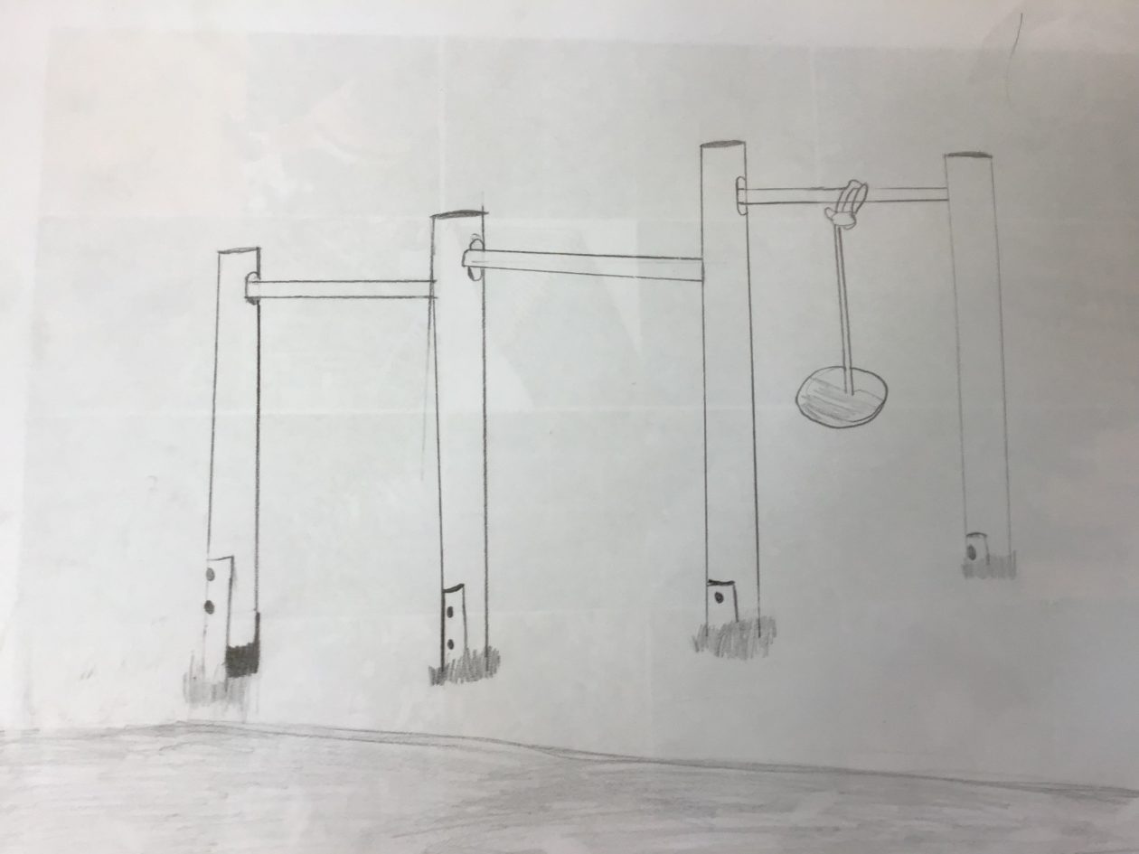 Monkey bars sketch Hannah – Banton Biggies