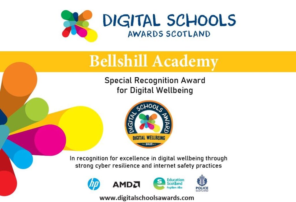 Digital Learning – Bellshill Academy