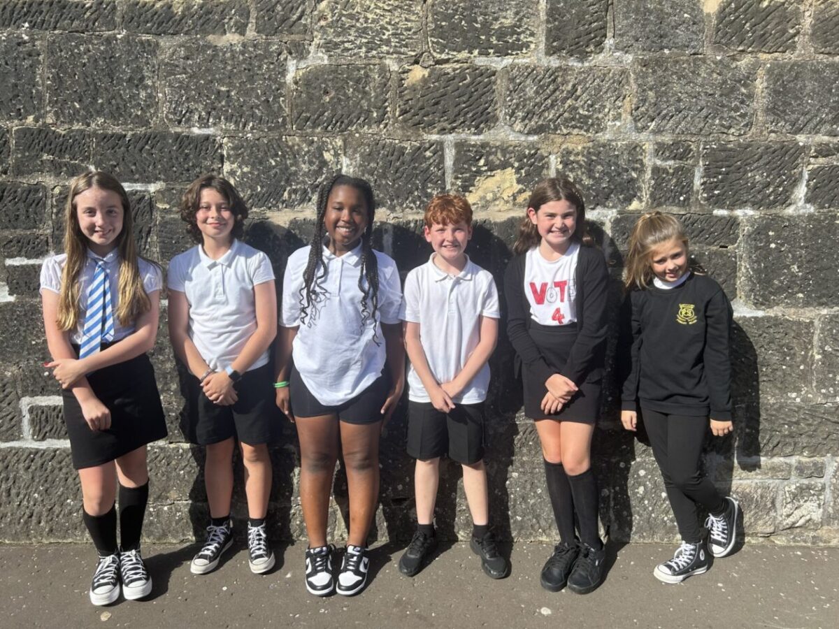 House Captains and Vice Captains – Gartcosh Primary School