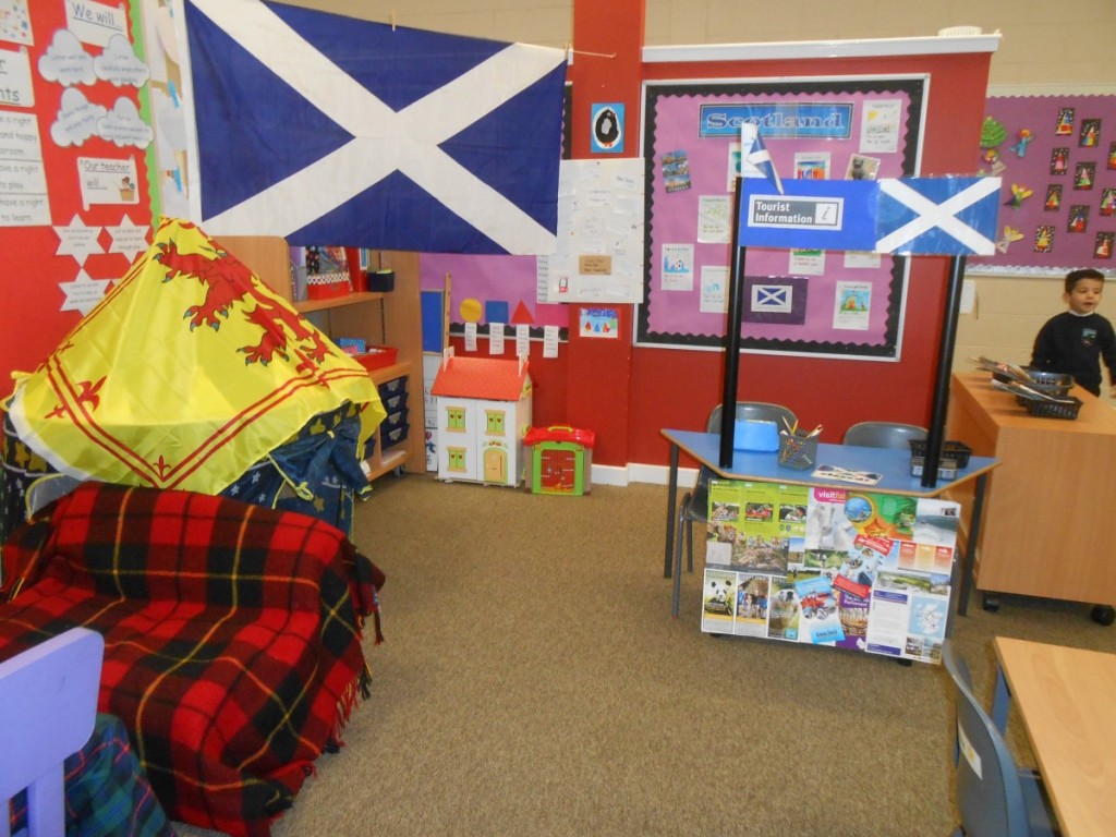 Primary 1’s Scottish Classroom