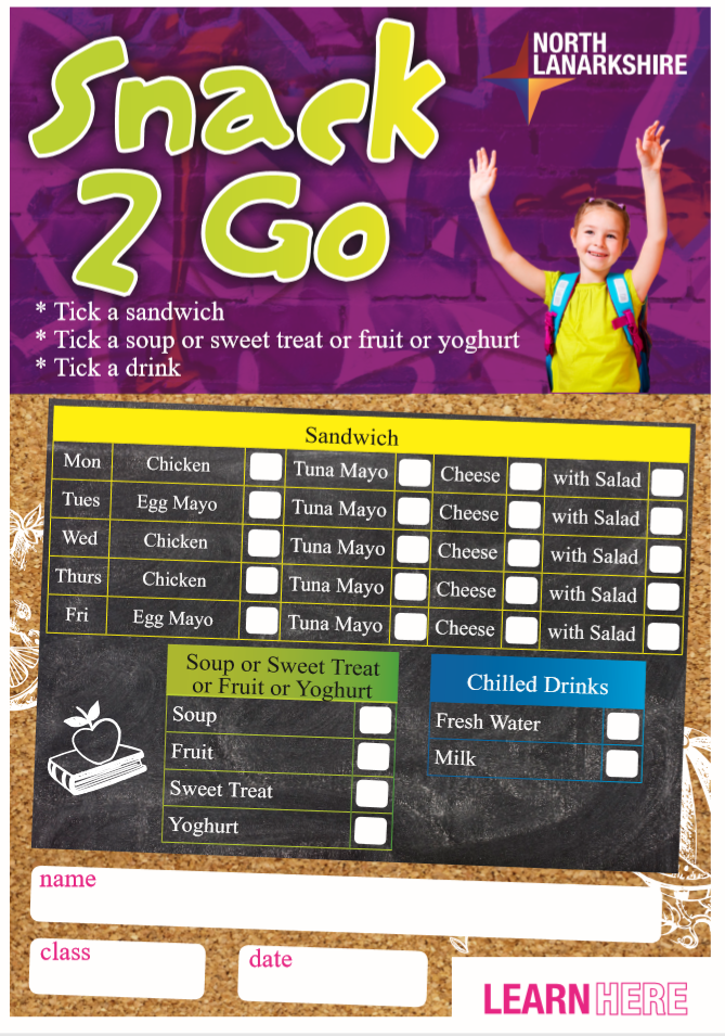 Snack2go as of Nov 2019 – New Monkland Primary School & Nursery