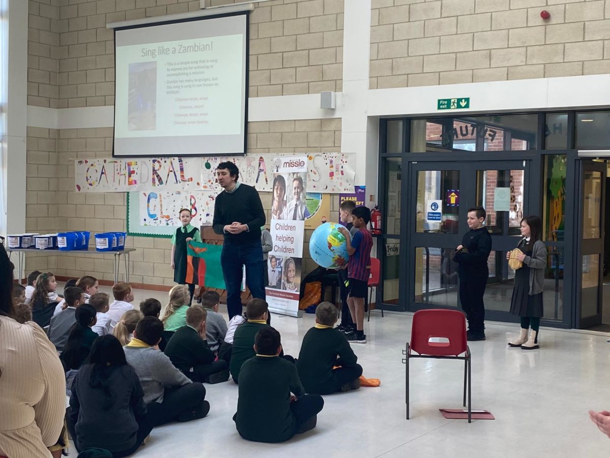 Visit from Missio Scotland