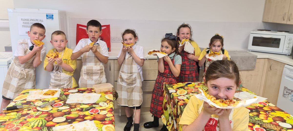 Budding chefs develop their culinary skills at cooking club