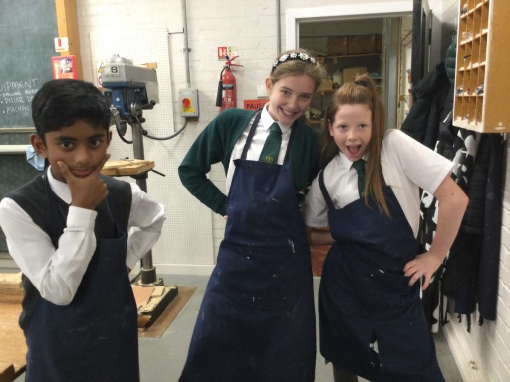 House Captains visit OLHS to make Smart School Council suggestions box