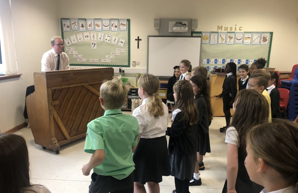 National Schools Singing Programme gets underway in Cathedral