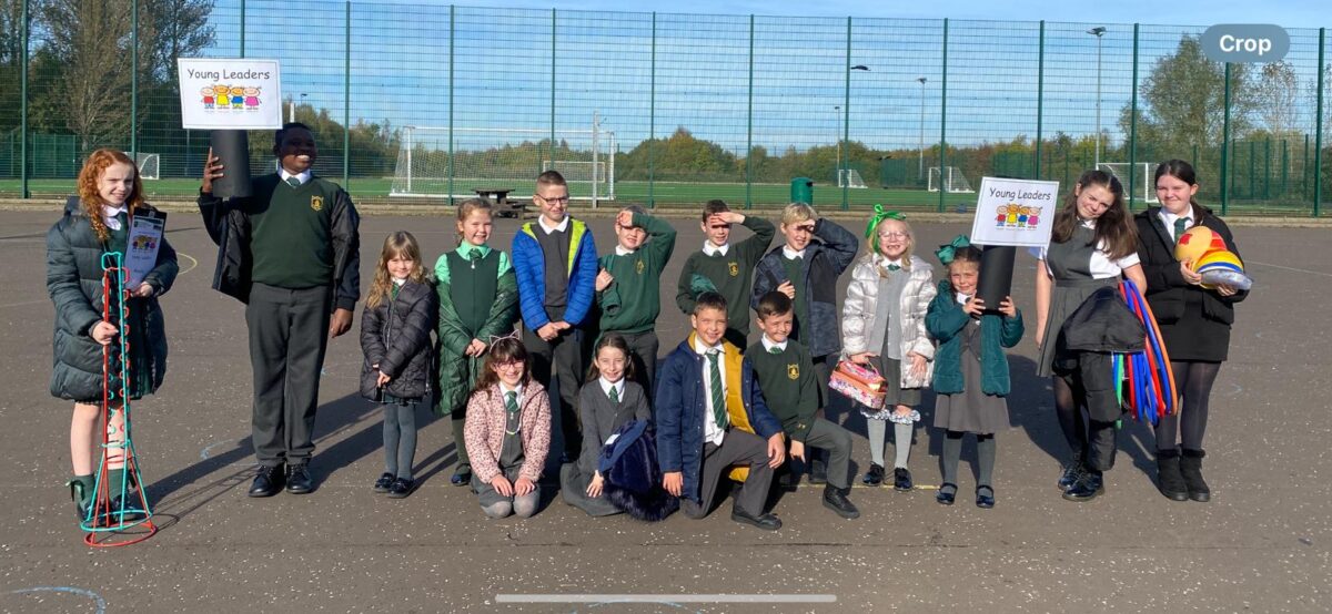Primary 7 pupils complete Young Leaders training