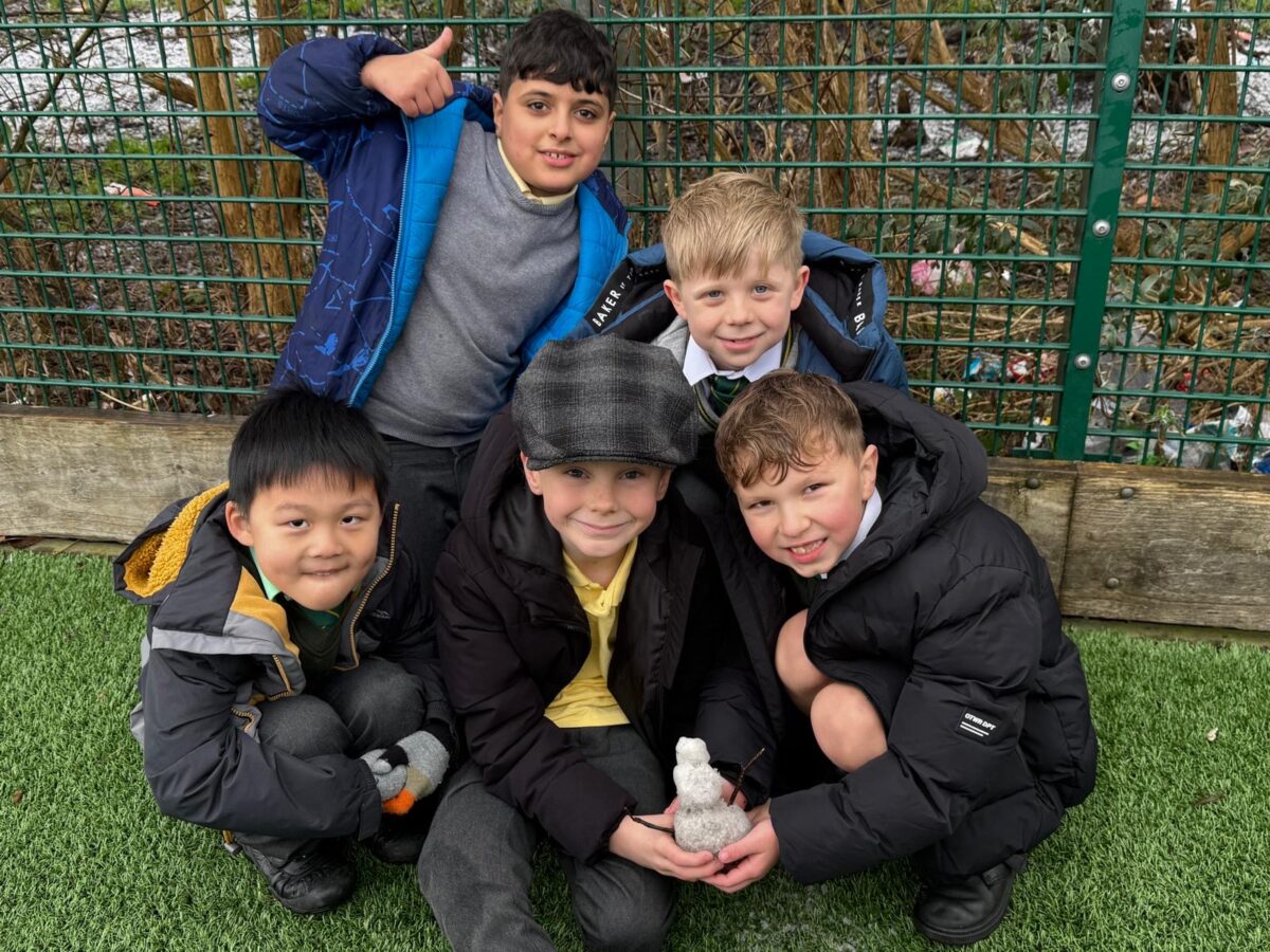 The Littlest Snowman!